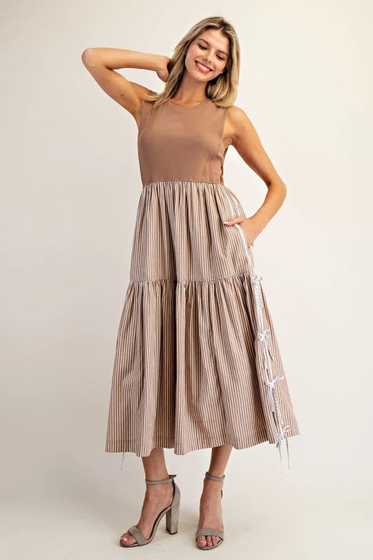 Coco Striped Midi – Rusty Cat