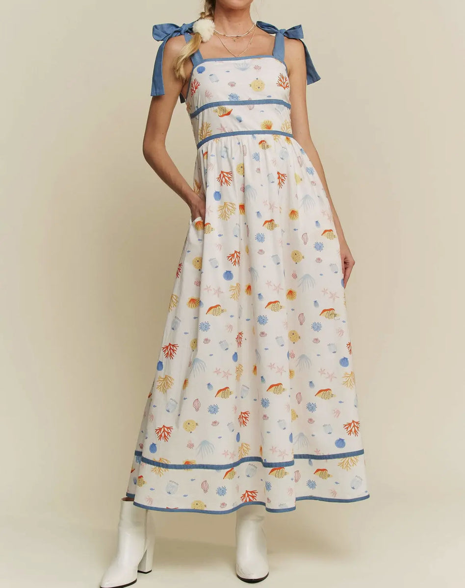 Beach Please Maxi Dress – Rusty Cat